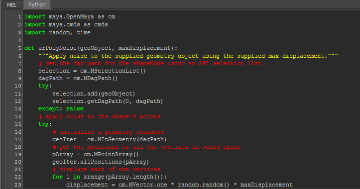 Maya Python Studying: Introduction