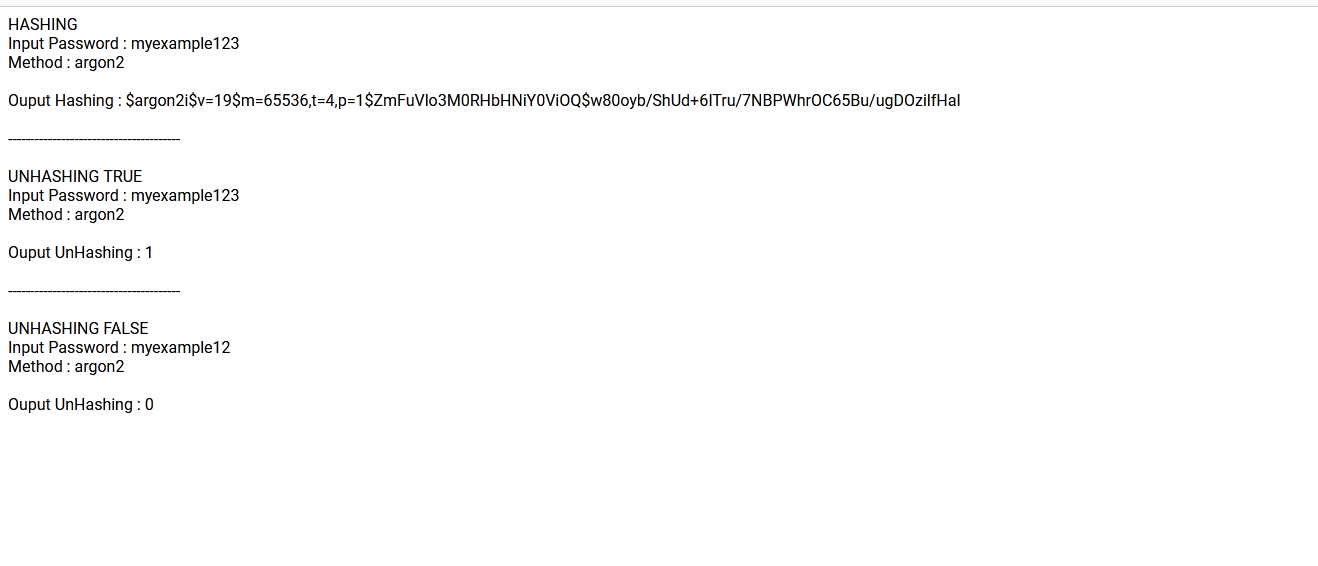 Contoh Hashing UnHashing Password - Webme Studio Contoh Hashing UnHashing Password - Webme Studio