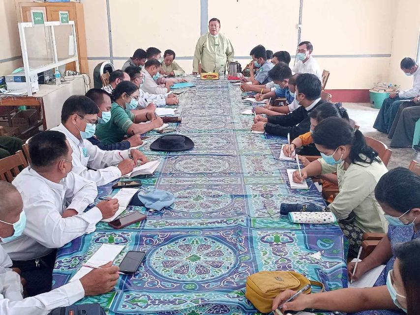 ကန်ကြီးထောင့်မြို့နယ်၌ ဒေသဖွံ့ဖြိုးတိုးတက်ရေးလုပ်ငန်းများ ဌာနဆိုင်ရာမ